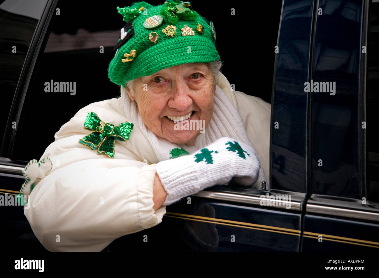 St Patrick's Day Parade on March 16, 2008 in Montreal, Quebec, Canada ...