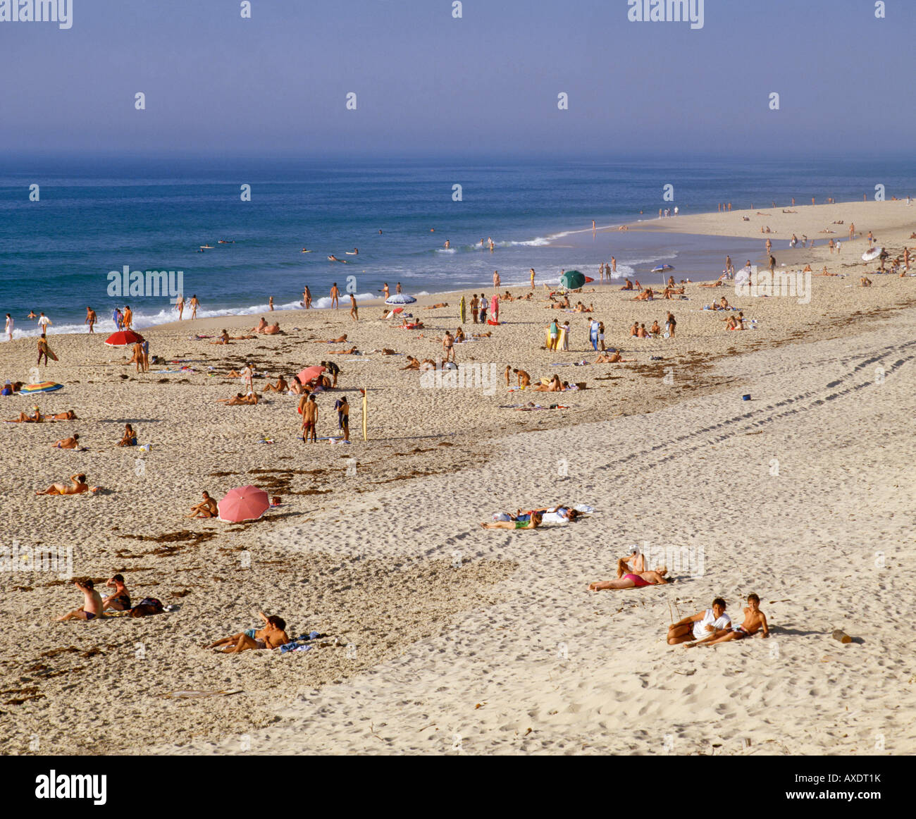 Biscarosse Plage Landes Aquitaine France Stock Photo - Alamy