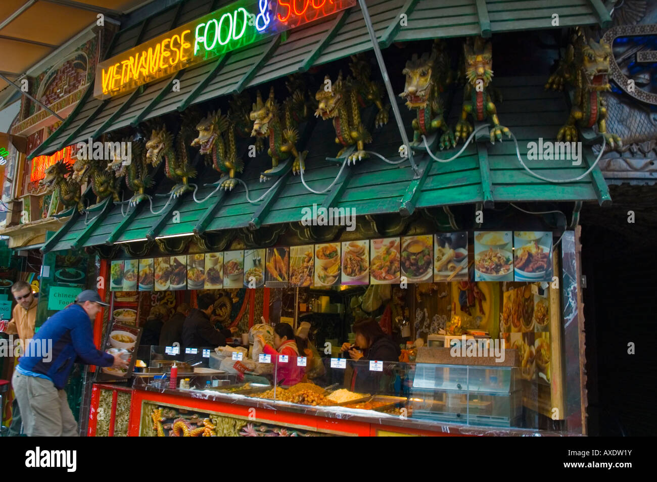 Camden Town food stalls in London UK Stock Photo - Alamy