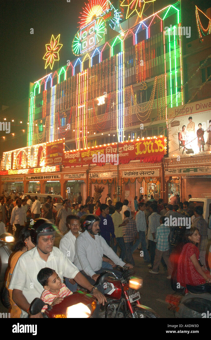 India rajasthan jaipur diwali festival hi-res stock photography and ...