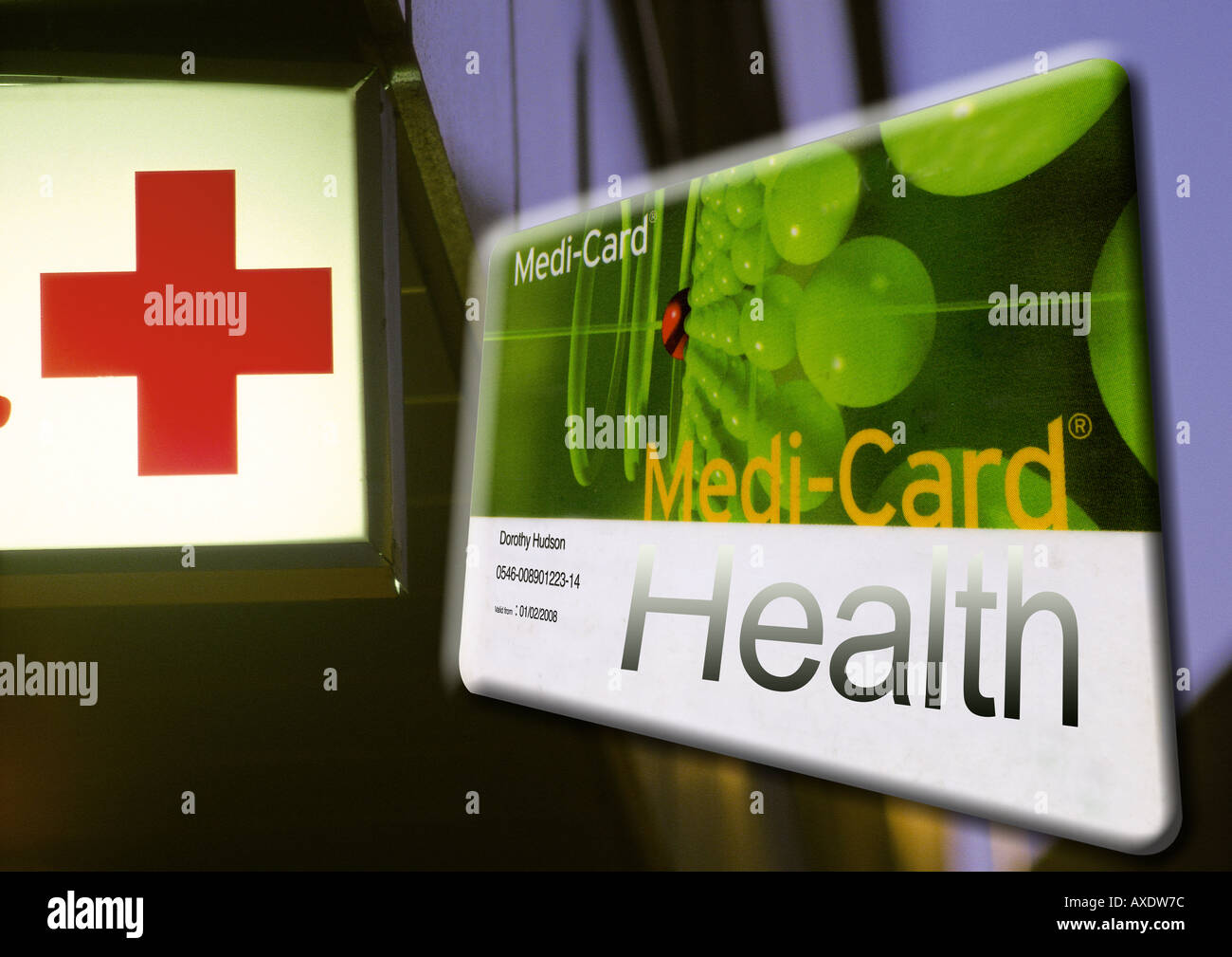Personal medical card Stock Photo - Alamy