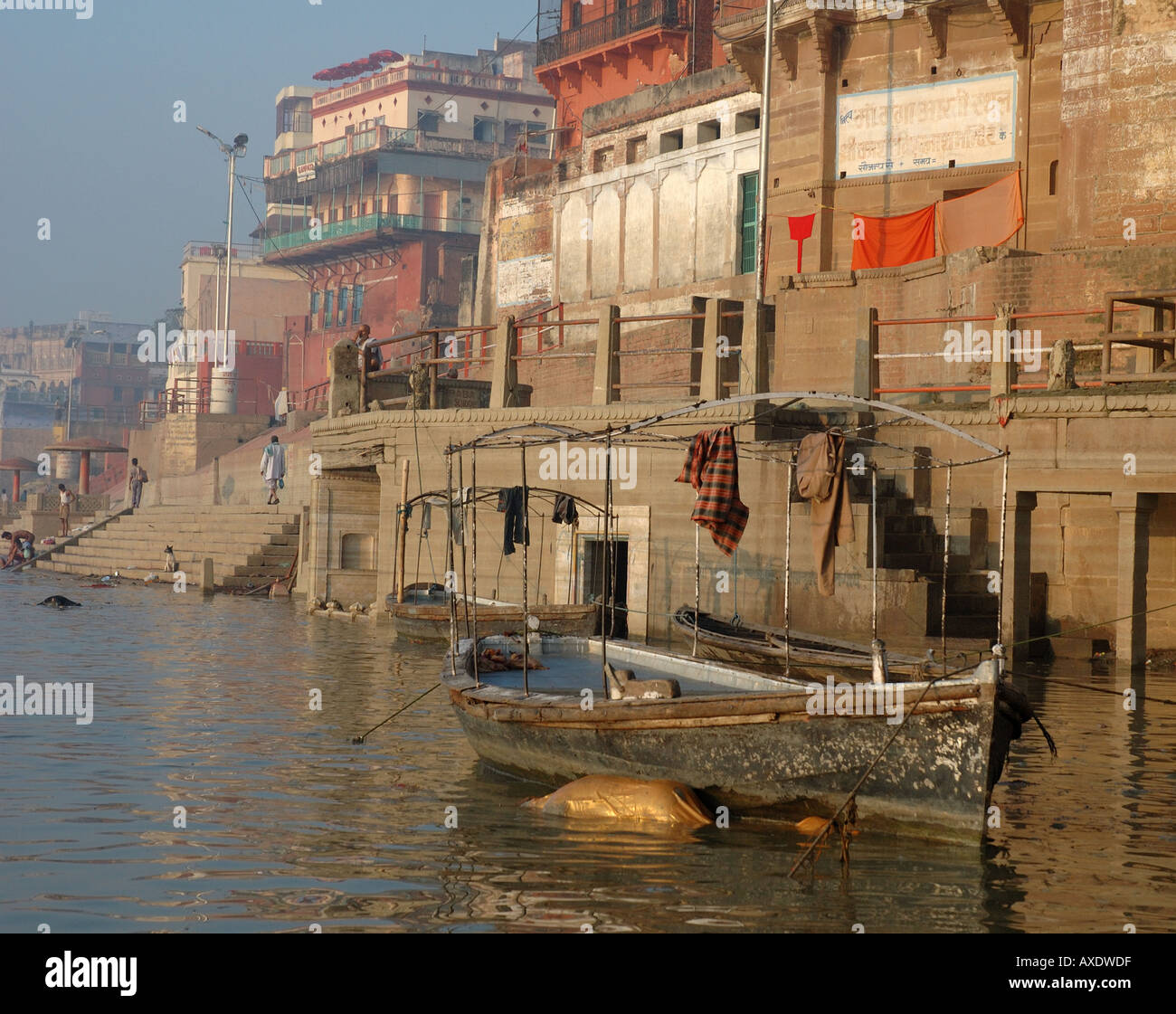 Body floating in Ganges at Varanasi, India Stock Photo - Alamy