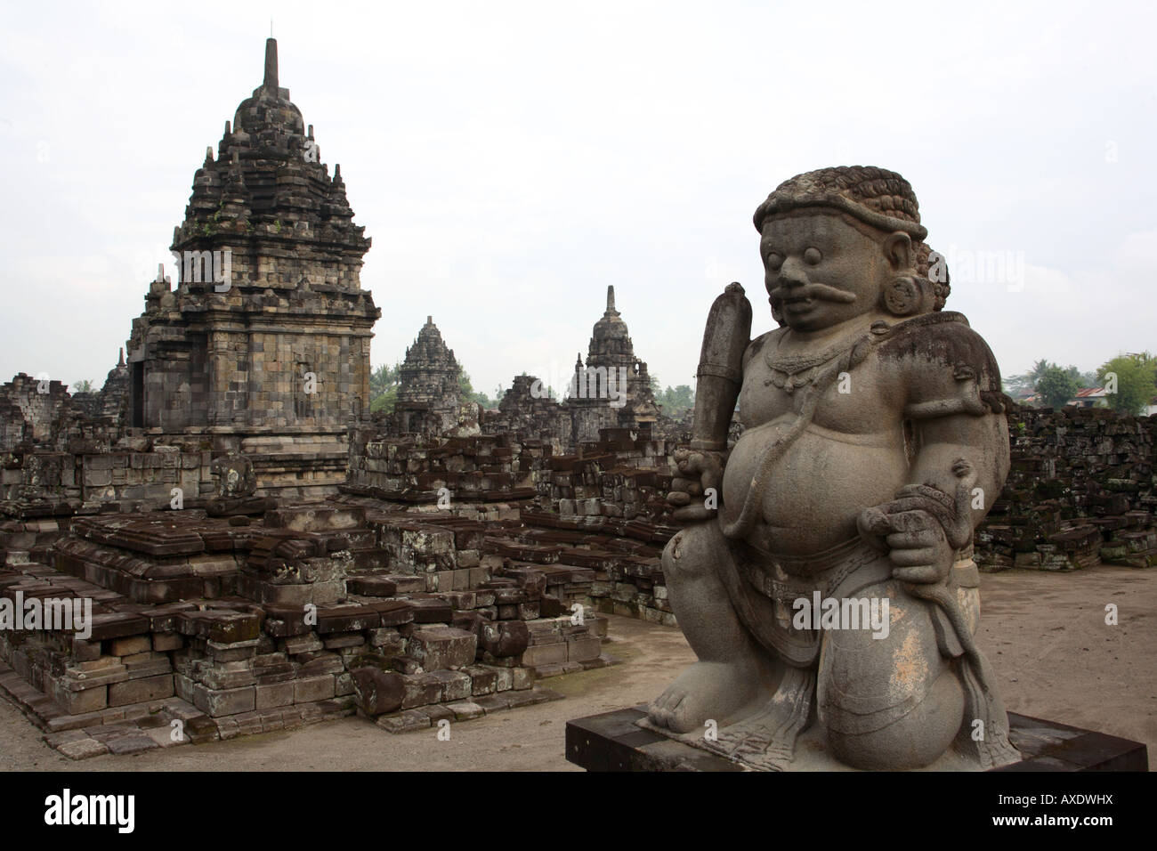 Plaosan temples Prambaban Java Indonesia Stock Photo - Alamy