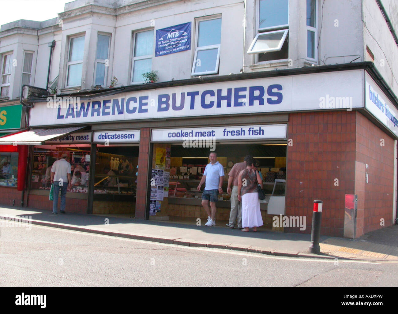 traditional butchers shop Bognor Regis West Sussex Stock Photo - Alamy