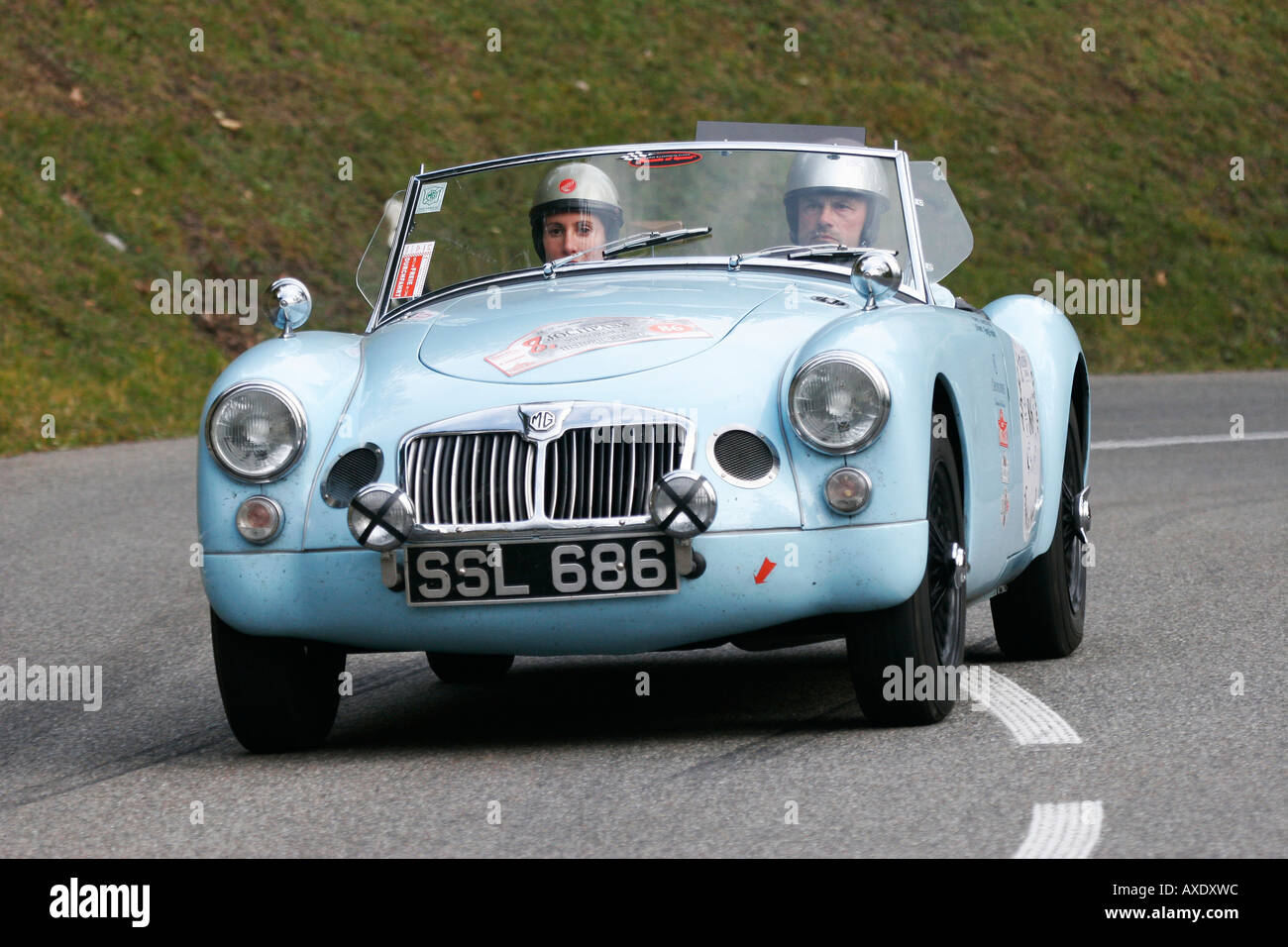 MG A Sebring, built 1959 Stock Photo - Alamy