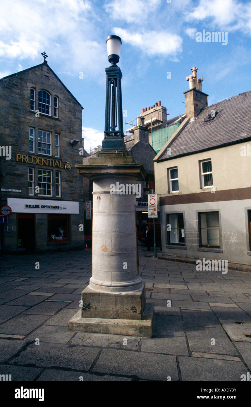 Shetlands Scotland Lerwick Market Cross Stock Photo - Alamy