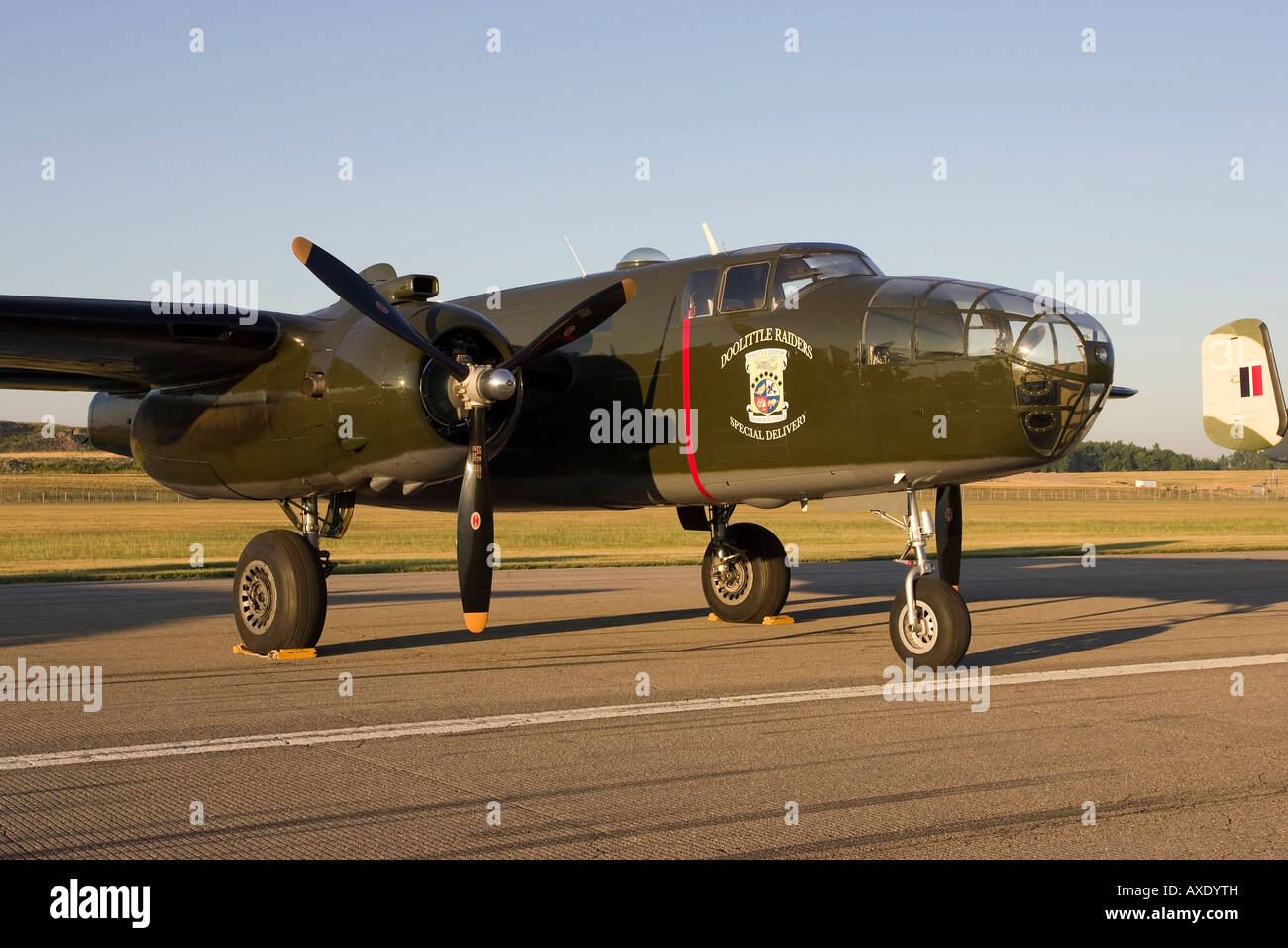 Doolittle Raider B25 on display at Willow Run airport Thunder over ...