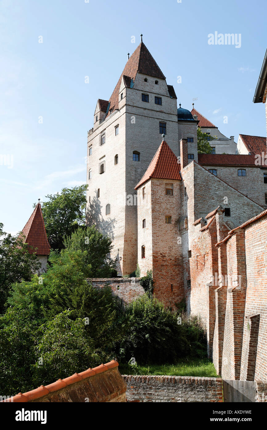 Trausnitz castle, Landshut, Lower Bavaria, Germany Stock Photo - Alamy