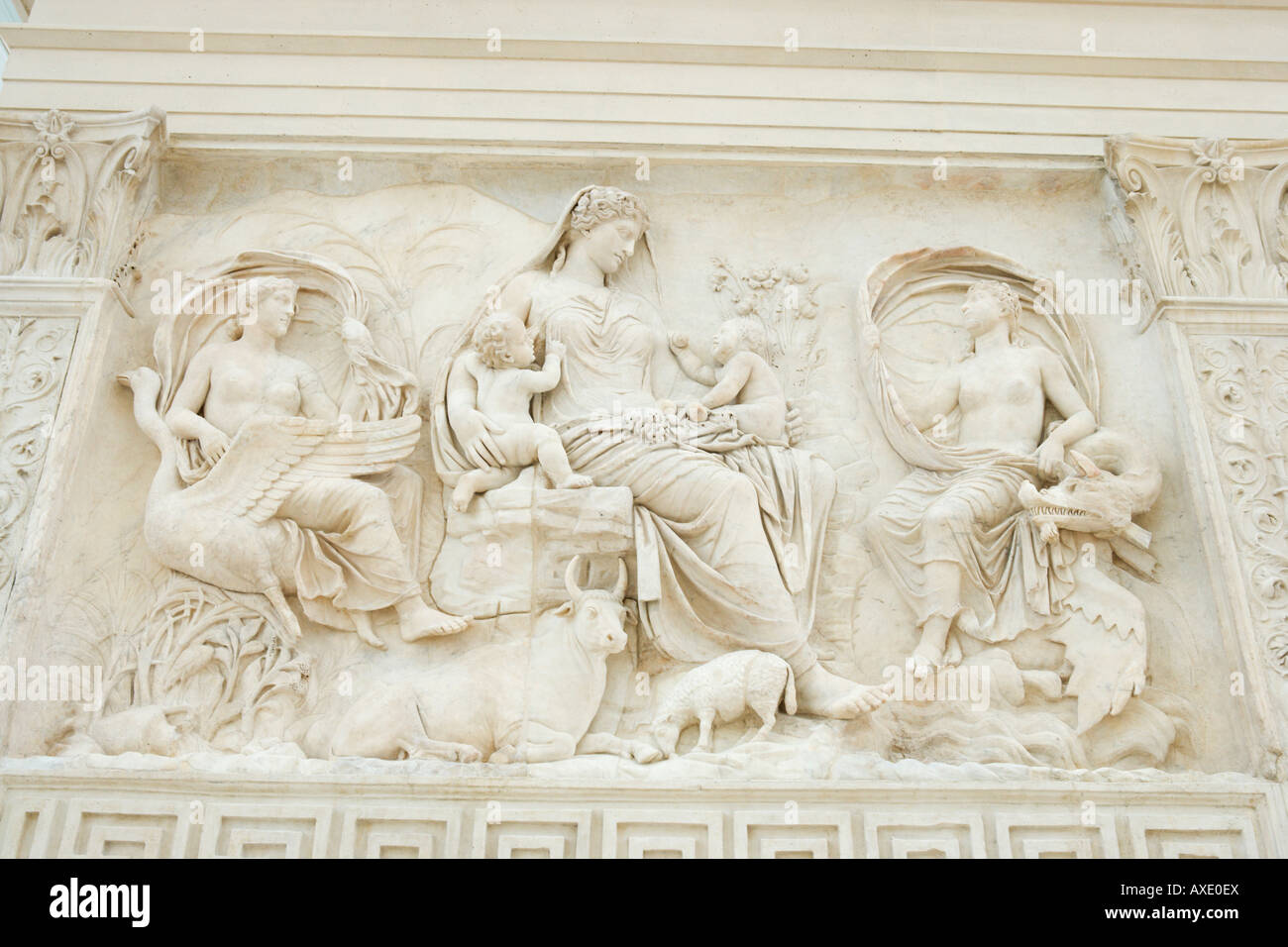 Ara pacis augustae hi-res stock photography and images - Alamy