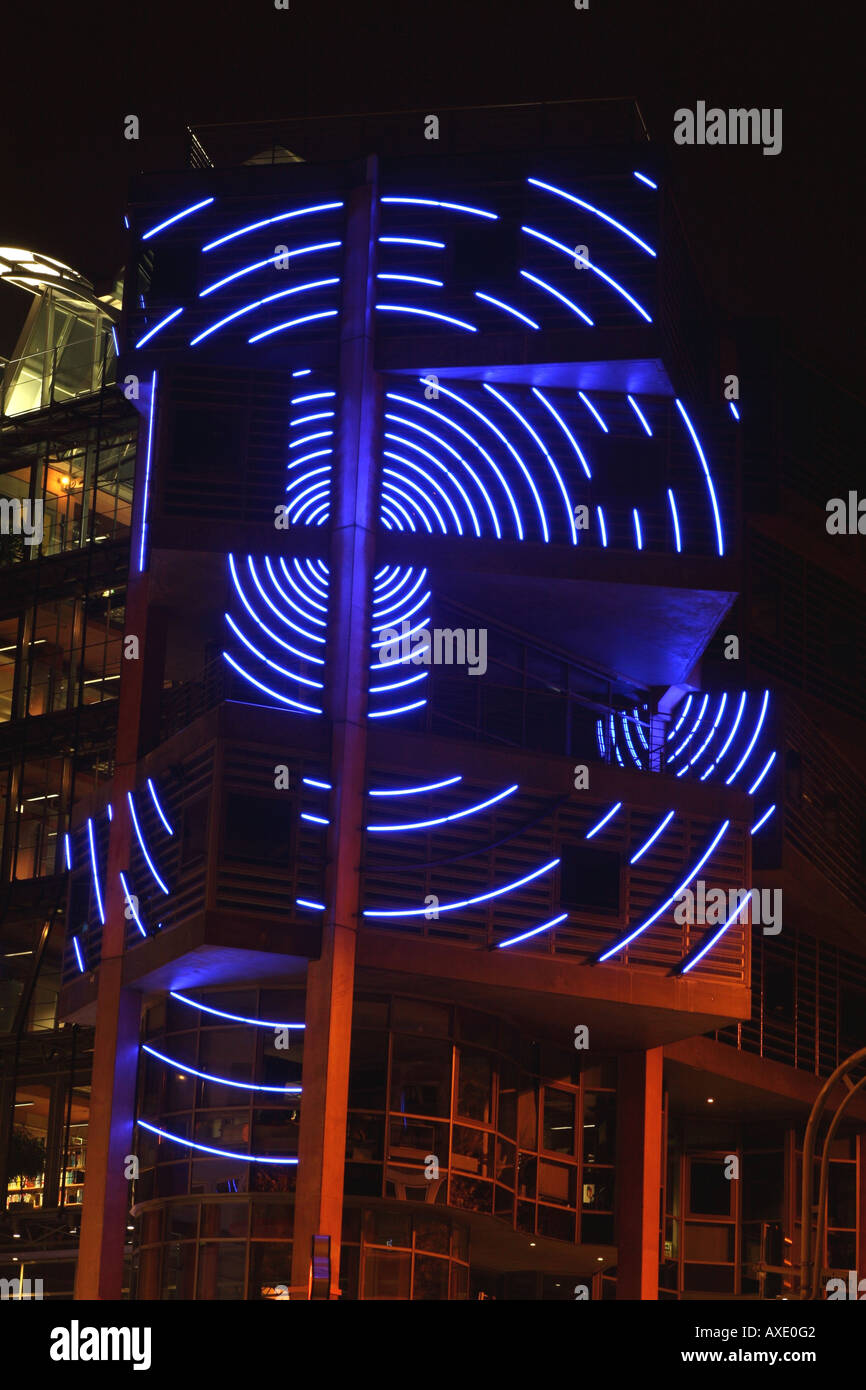 The arcades of the West German Broadcast (Westdeutscher Rundfunk, WDR ...