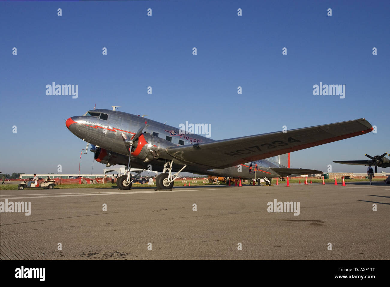 Flagship Detroit American Airlines DC-3 on display at Thunder Over ...