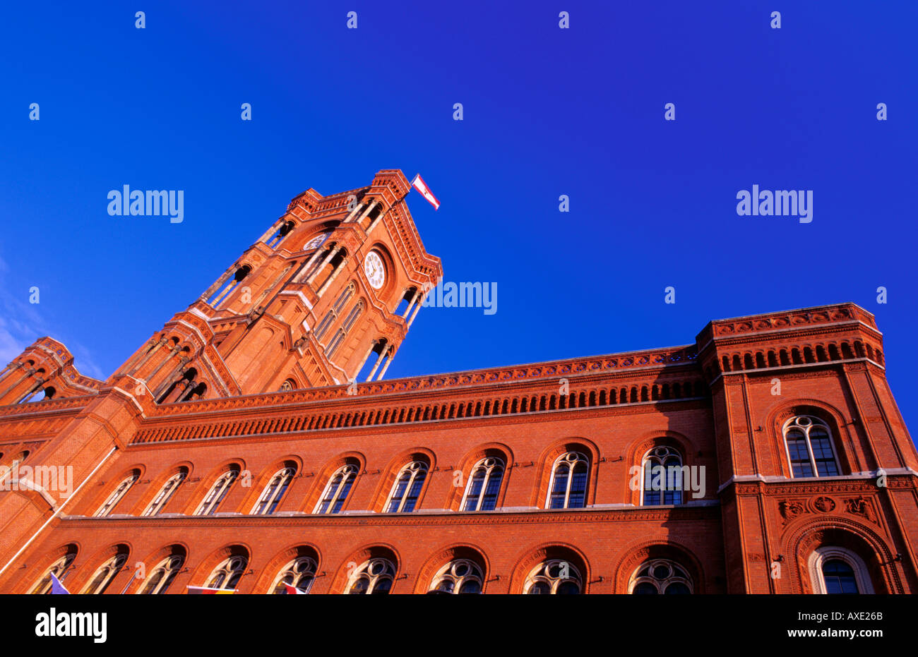 Rotes Rathaus, Town hall of Berlin, Germany Stock Photo - Alamy