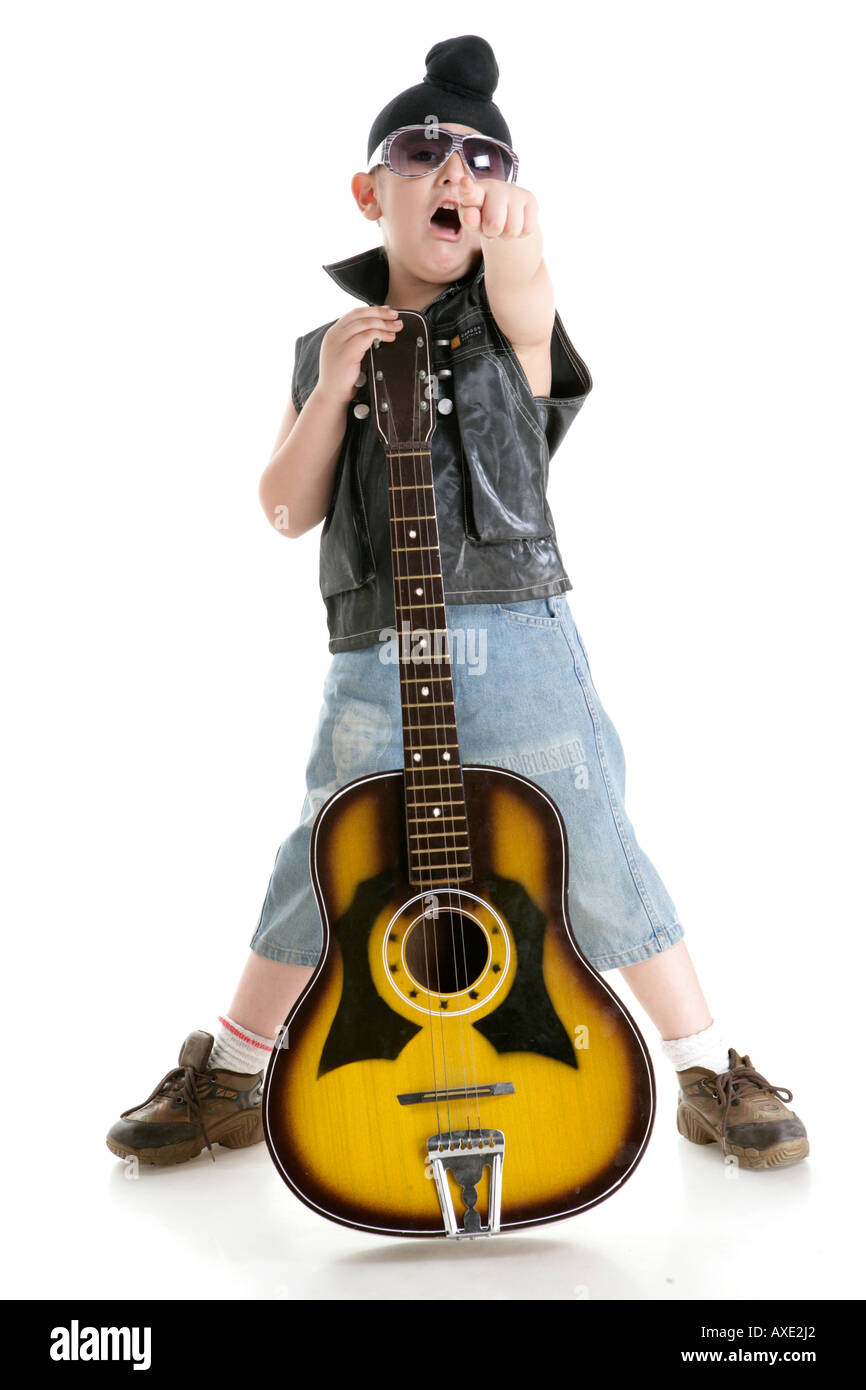 Full image of boy singing hi-res stock photography and images - Alamy