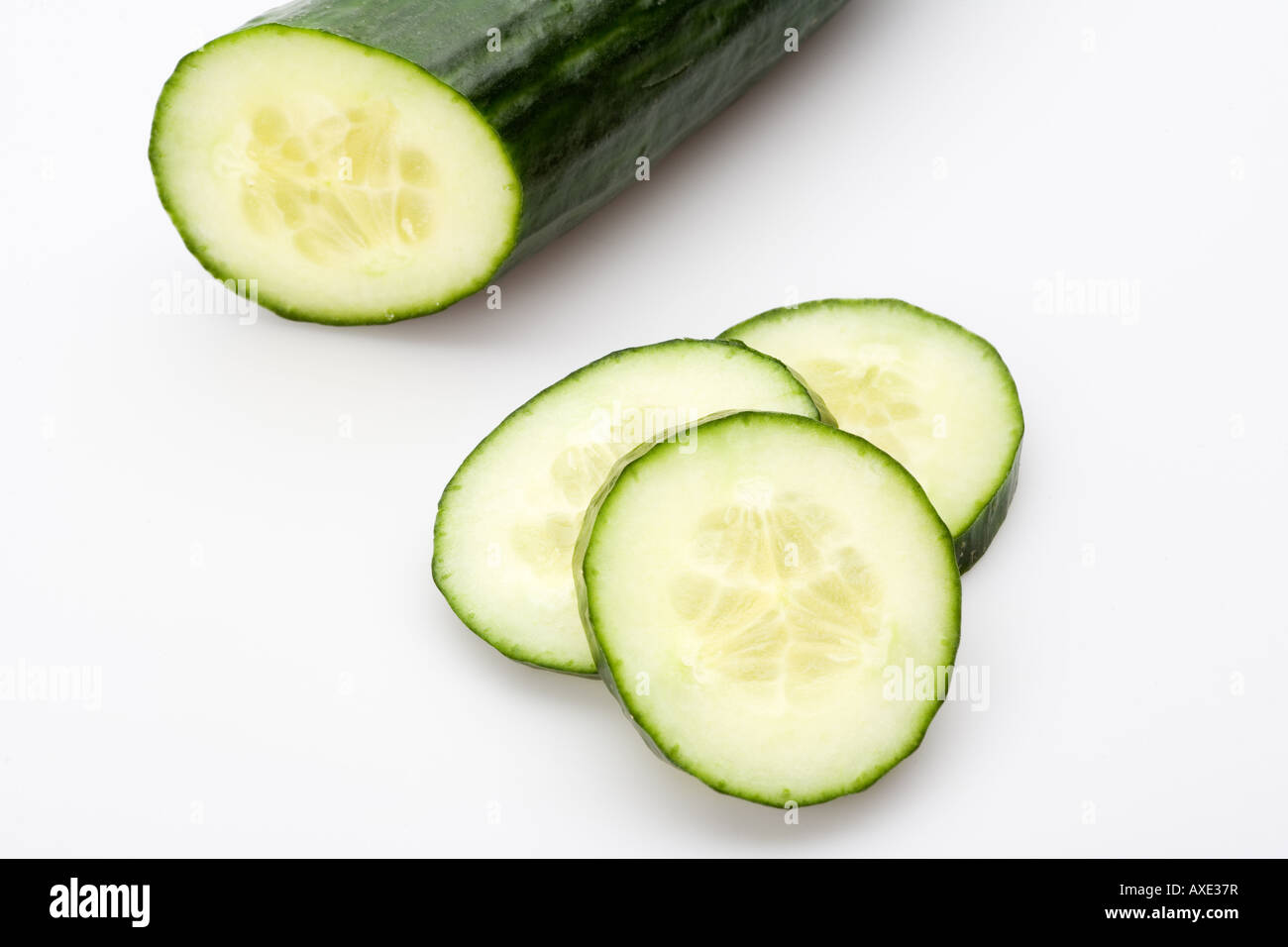 Diet cucumber Cut Out Stock Images & Pictures - Alamy