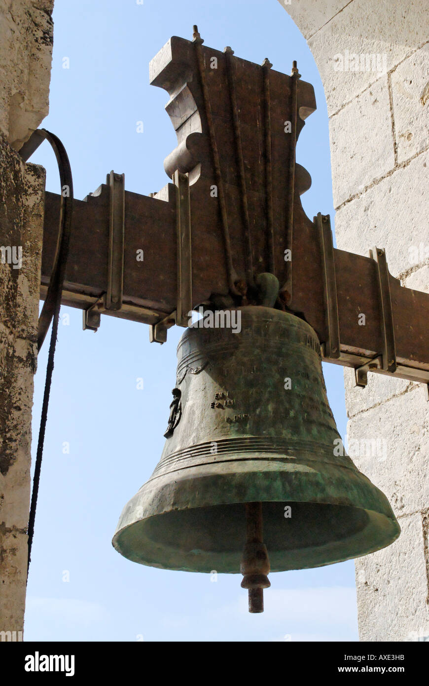 Cadiz Andalusia Spain cathedral bells on the tower Stock Photo - Alamy