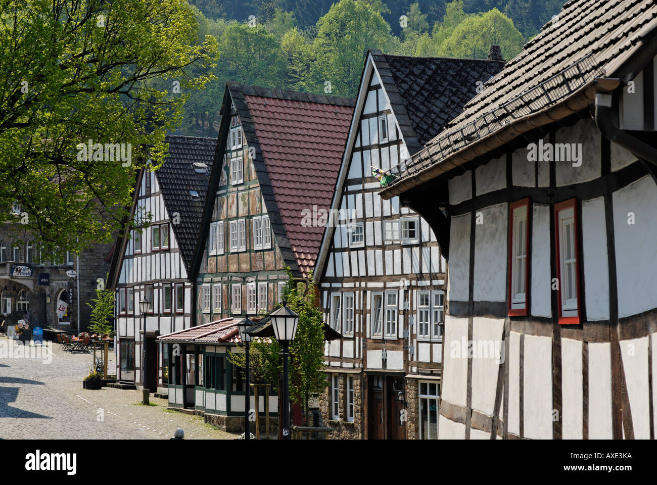 Schieder-Schwalenberg near Lippe framework village North Rhine ...