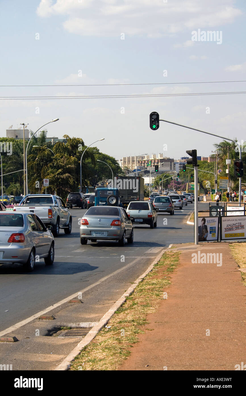 W3 Norte Asa Norte Brasilia Brazil Stock Photo - Alamy