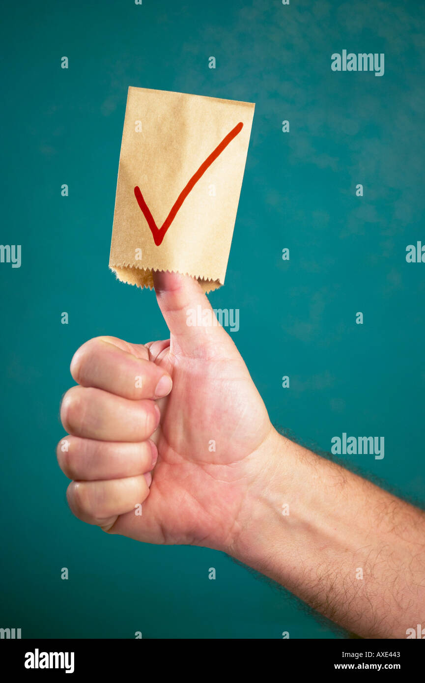 Thumb mark is hi-res stock photography and images - Alamy