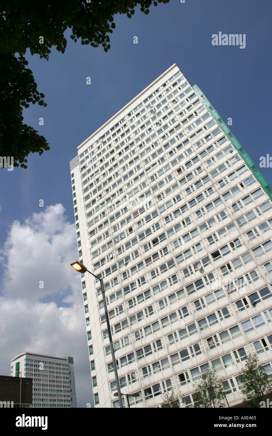 High rise block of flats in South London GB UK Stock Photo - Alamy