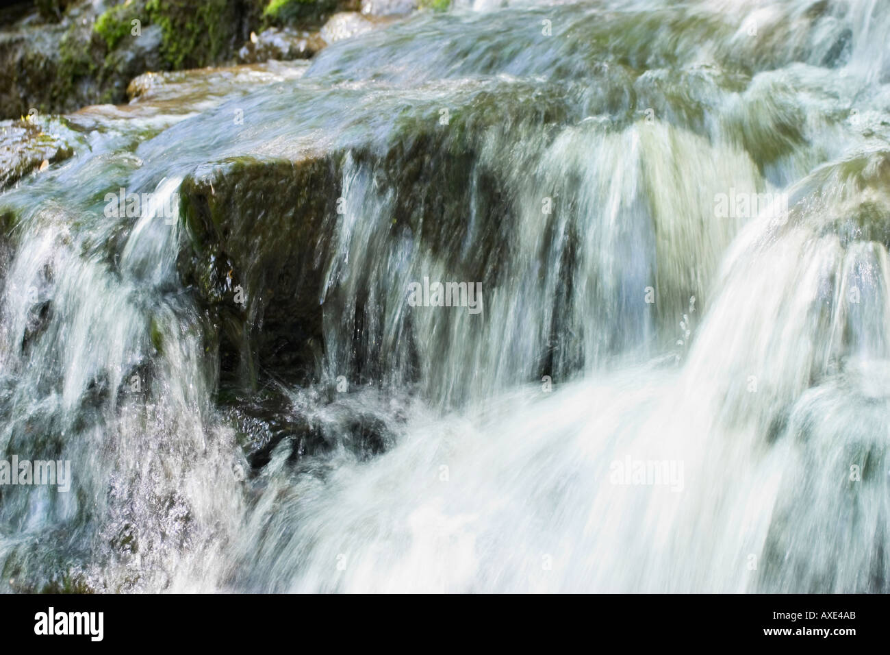 rushing stream of water Stock Photo - Alamy