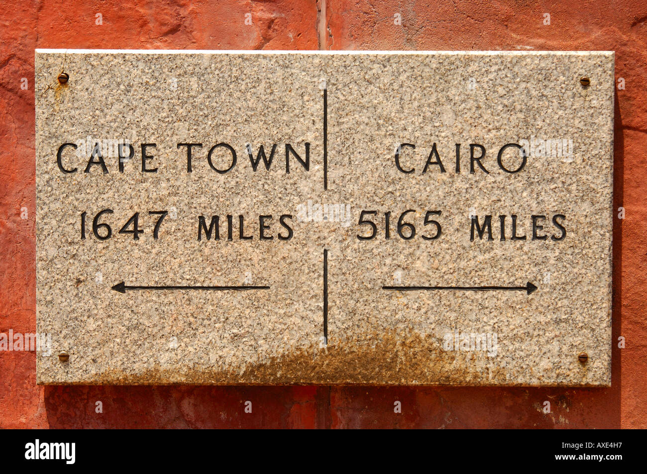 Cape to cairo hi-res stock photography and images - Alamy