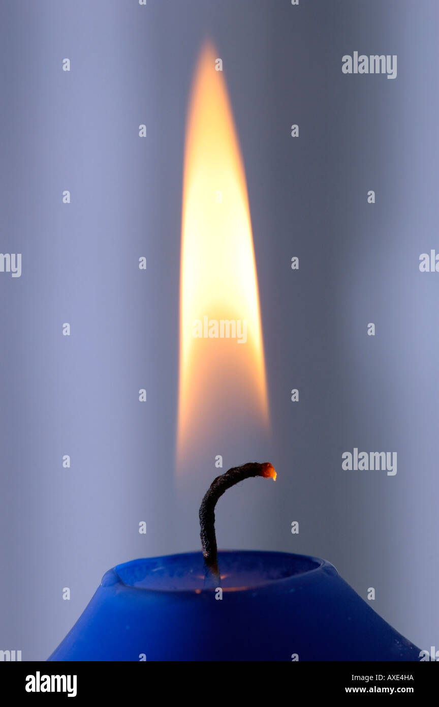 Flame of a candle Stock Photo - Alamy