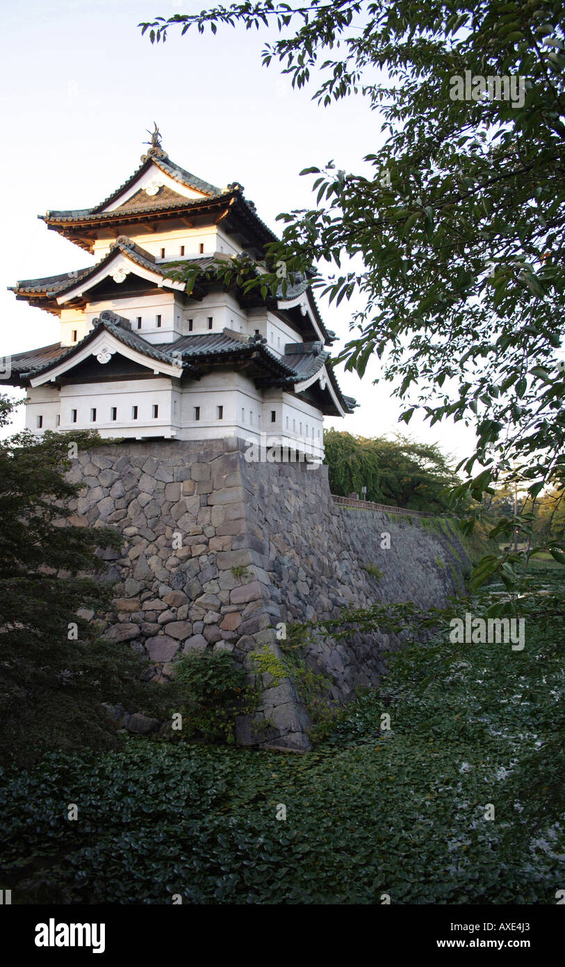 Japanese guard tower, Hirosaki, Aomori, Japan Stock Photo - Alamy