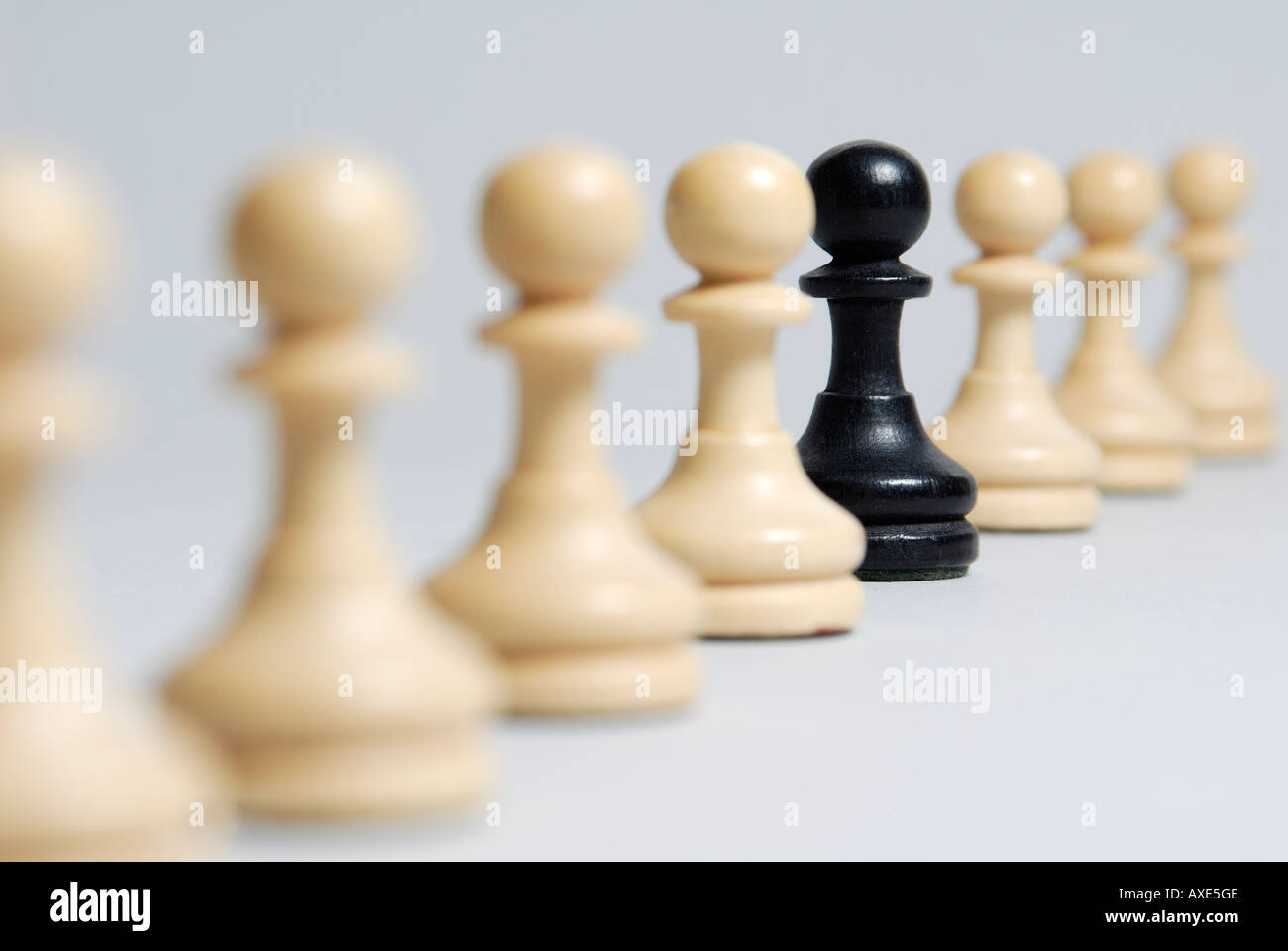 One black pawn hi-res stock photography and images - Alamy