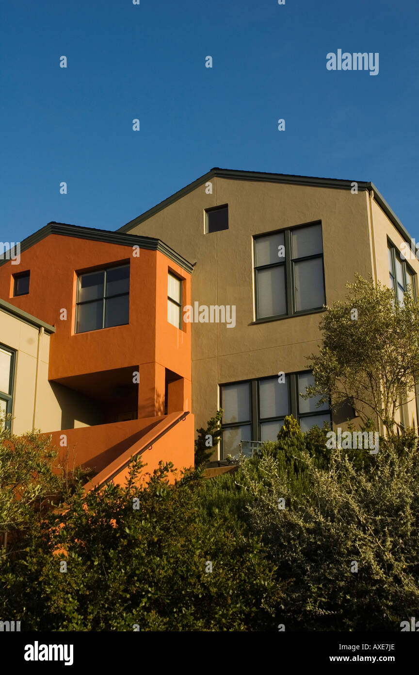 California, Oakland, Oakland Hills, rebuilt house Stock Photo - Alamy
