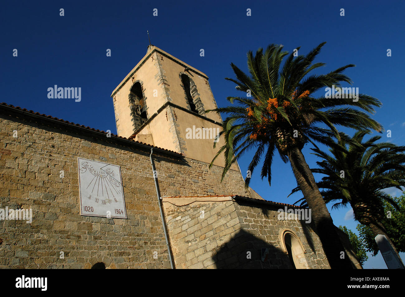 Church of St Michel Grimaud, Var, France Stock Photo - Alamy