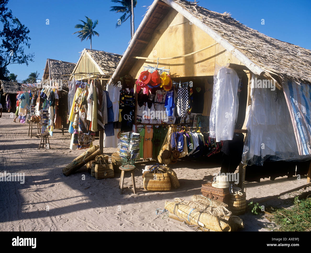 Local shops in Boracay, Philippines Stock Photo - Alamy