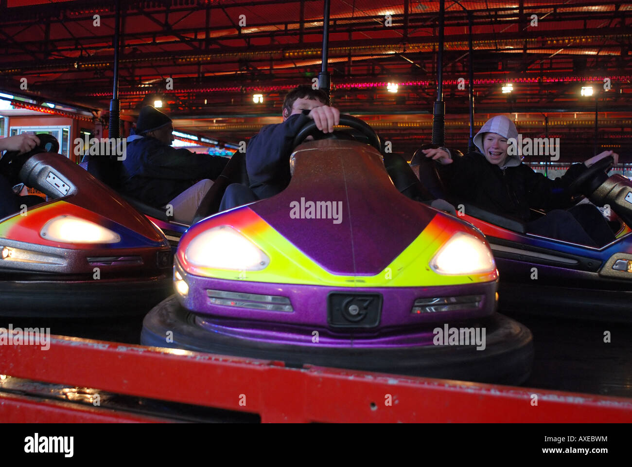 Funfair bumper car hi-res stock photography and images - Alamy