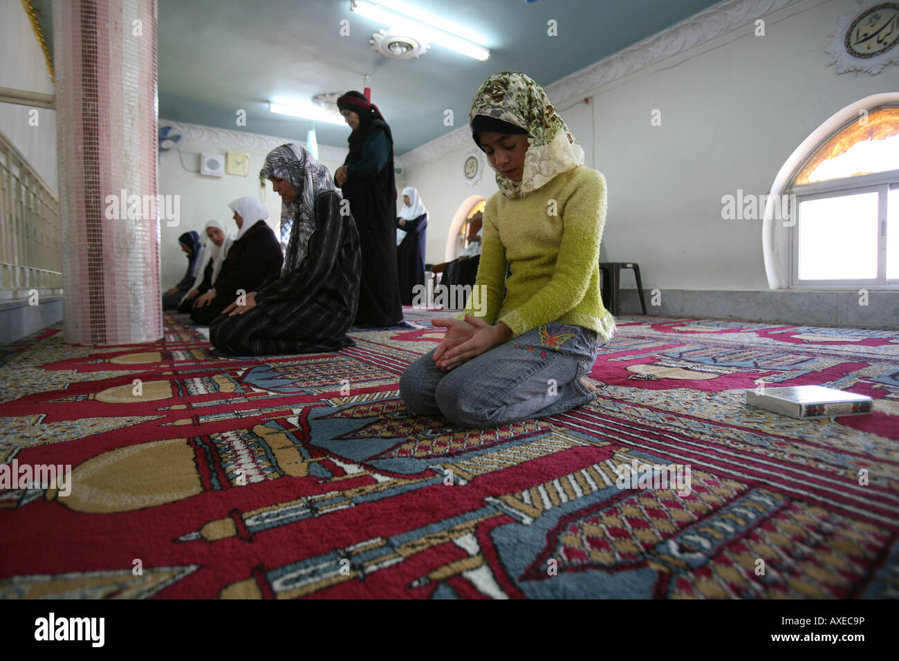 Muslim Women Prayer Mosque