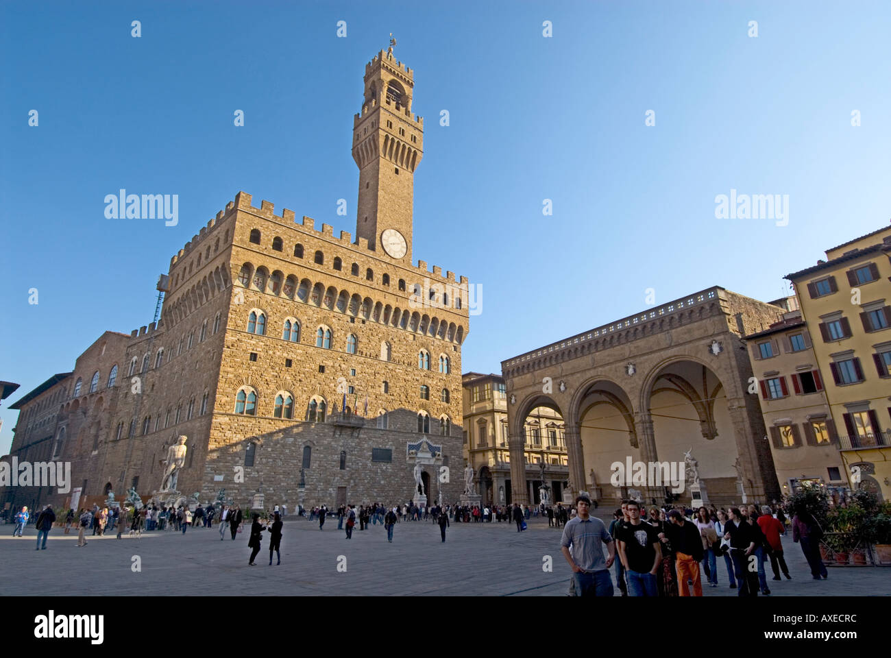 Pallazo vecchio hi-res stock photography and images - Alamy
