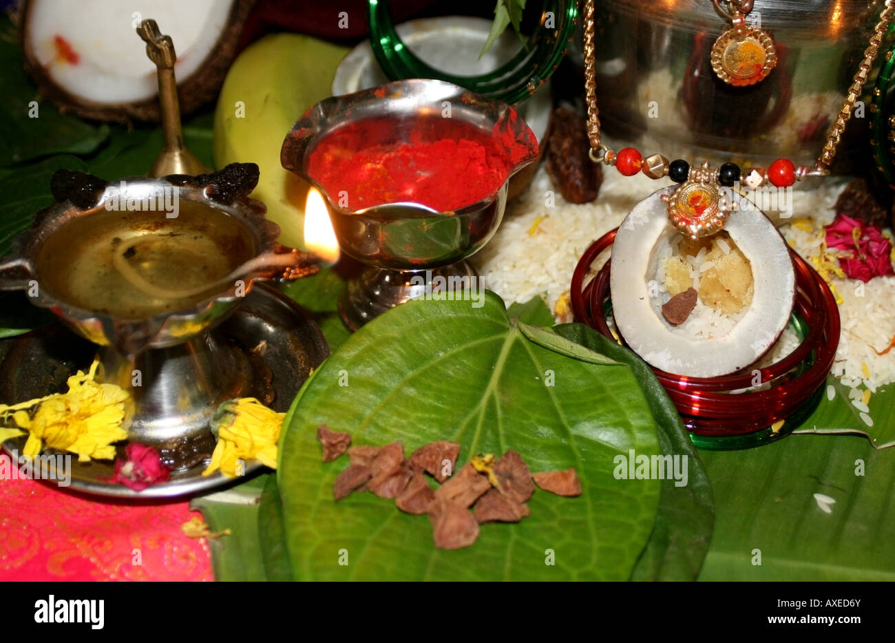 Mangal pooja hi-res stock photography and images - Alamy