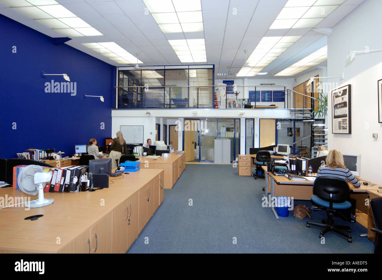 modern office interior london england uk Stock Photo - Alamy