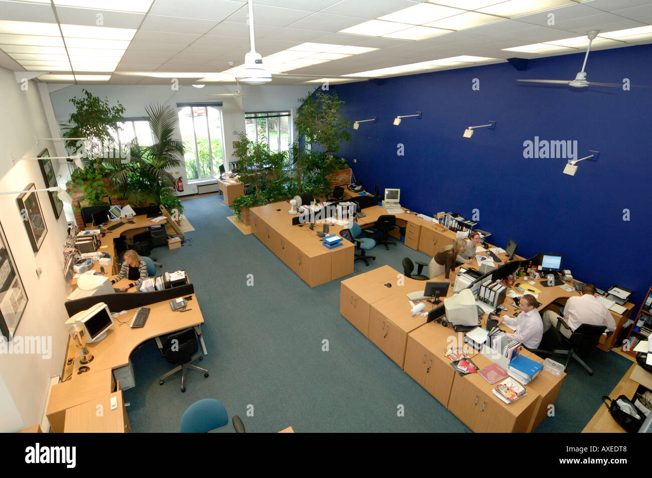 modern office interior london england uk Stock Photo - Alamy