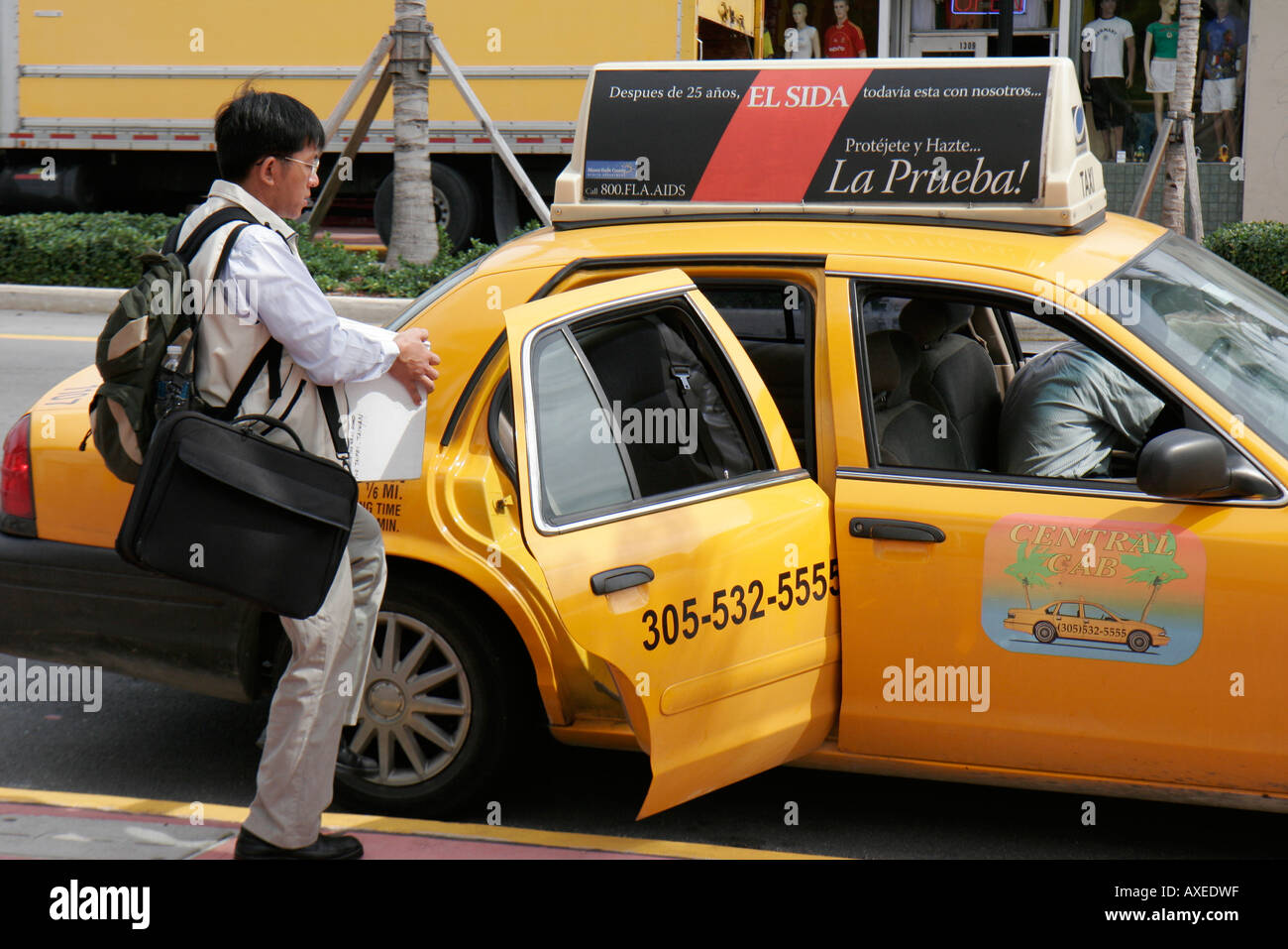 Cab driver florida hi-res stock photography and images - Alamy