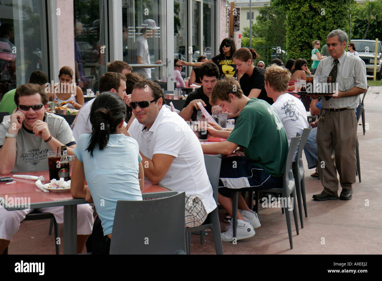 Miami Beach Florida,Collins Avenue,Big Pink,restaurant restaurants food ...