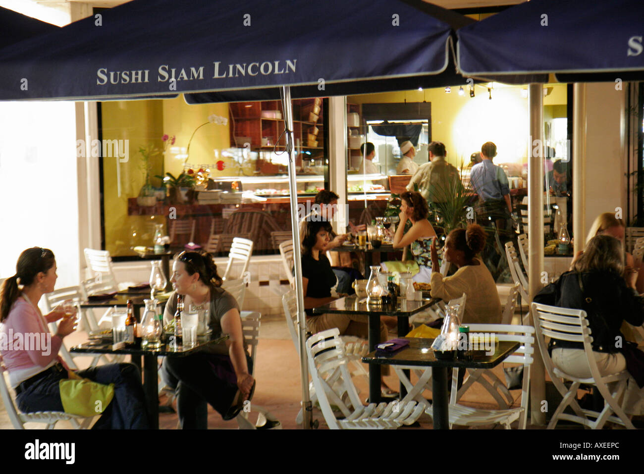 Miami Beach Florida,Lincoln Road Mall,Sushi Siam Lincoln,restaurant ...