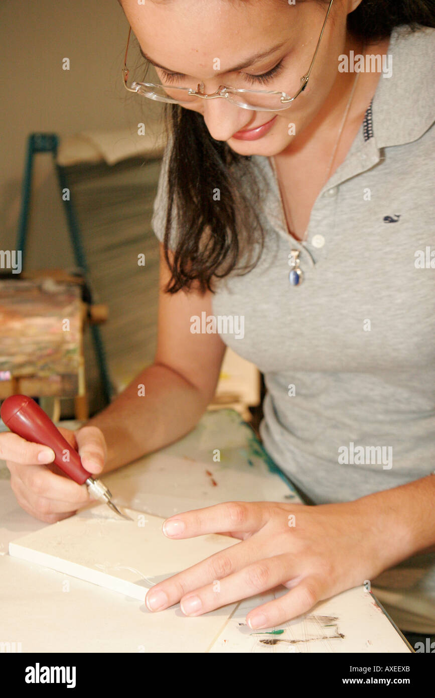 Printmaking hi-res stock photography and images - Alamy