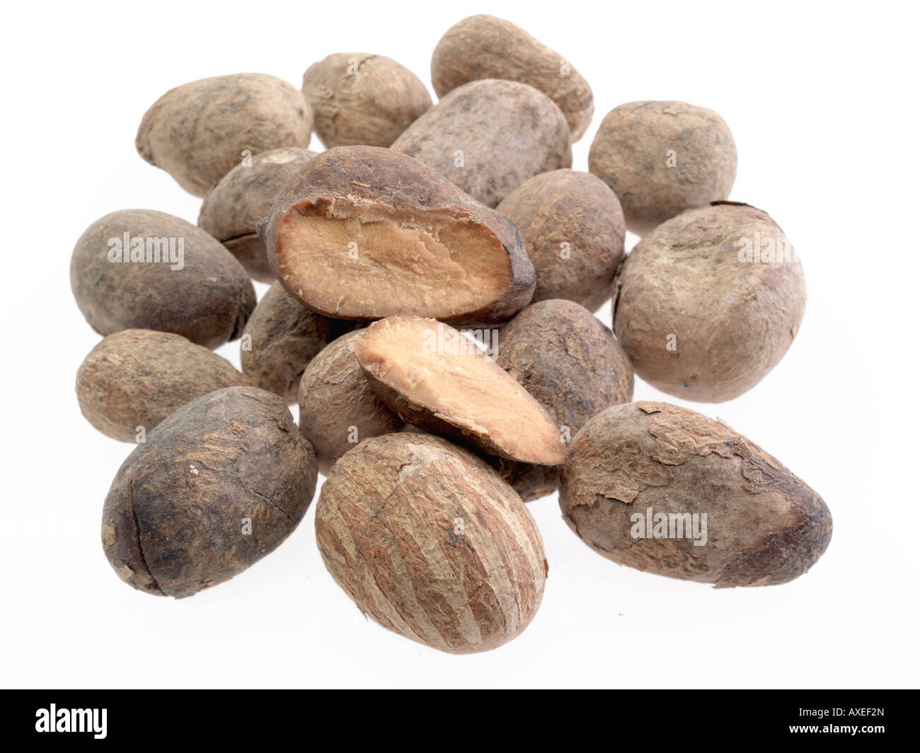 Group of Shea Nuts Stock Photo - Alamy