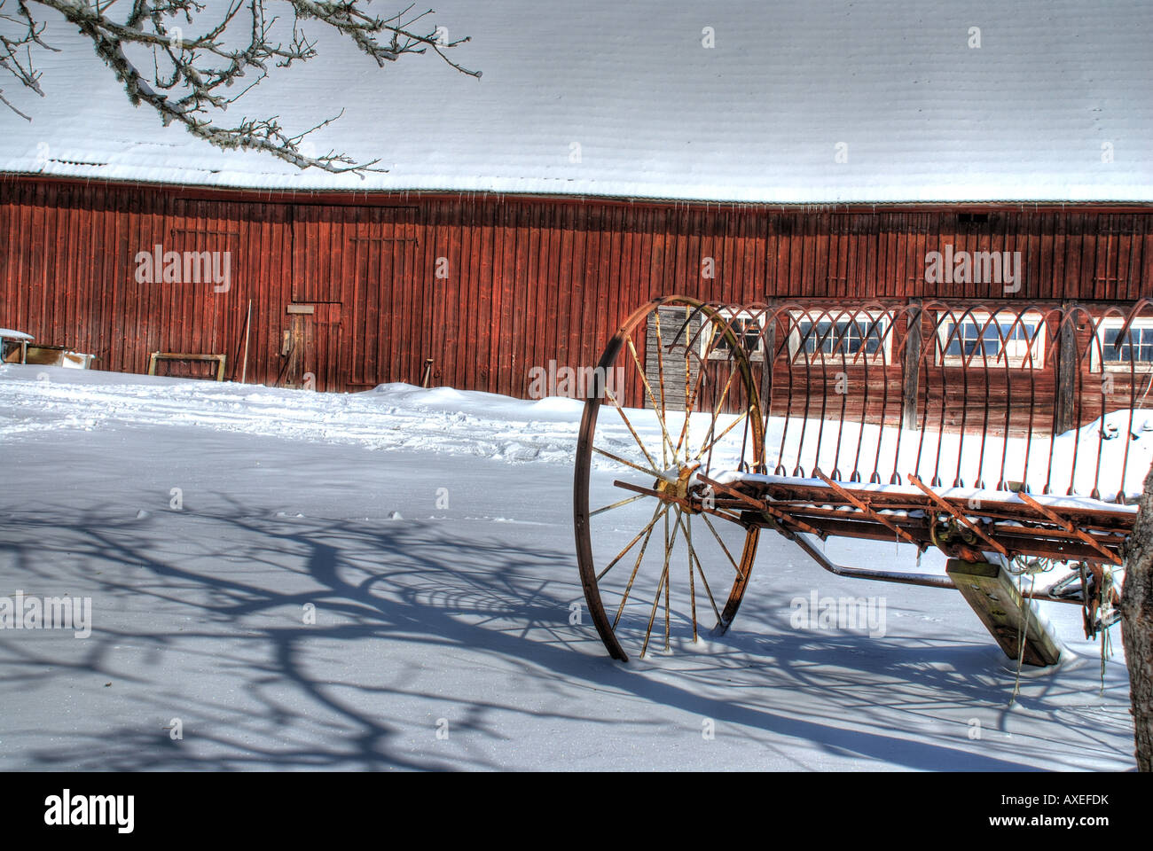 countryside in winter Stock Photo - Alamy