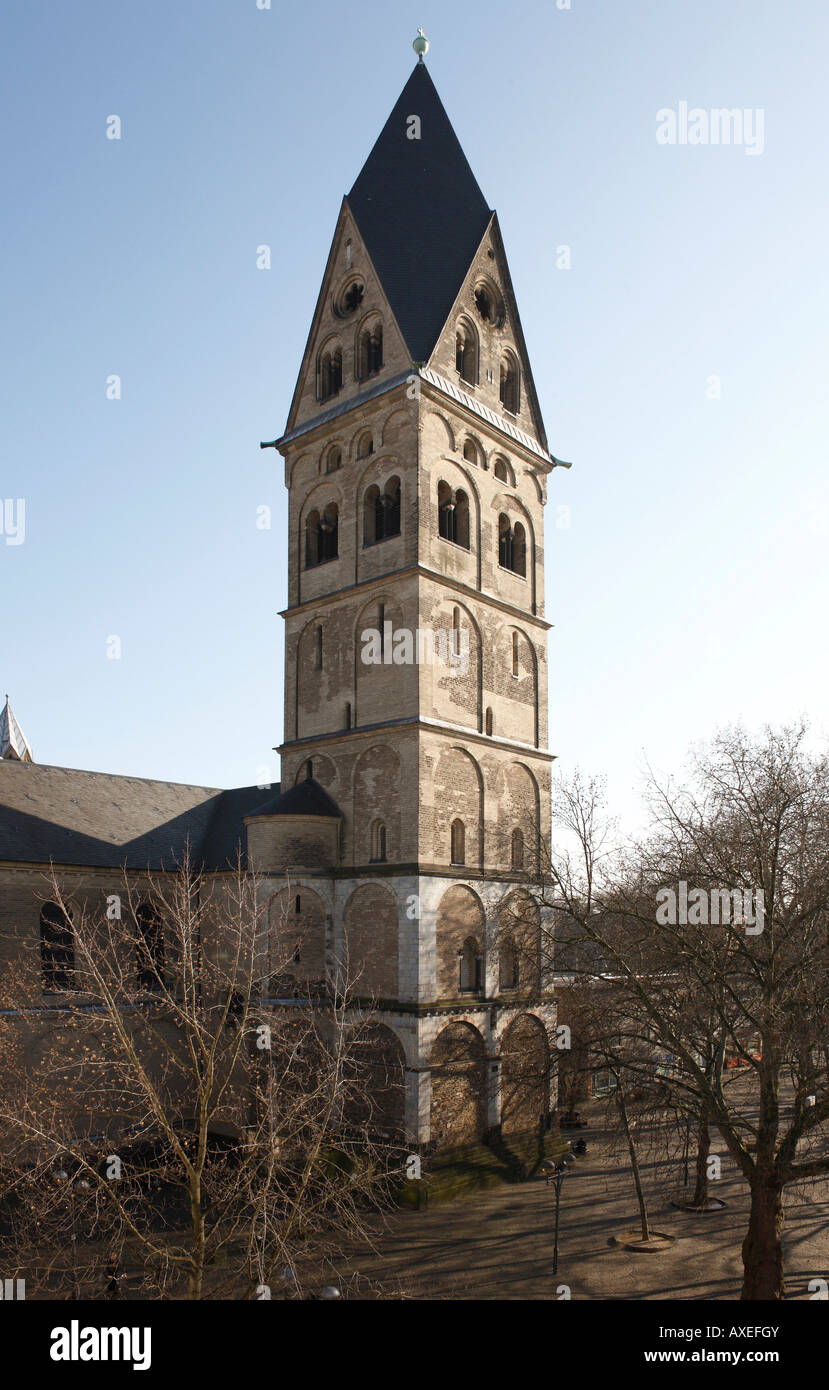 Köln, St. Aposteln, Westturm Stock Photo - Alamy