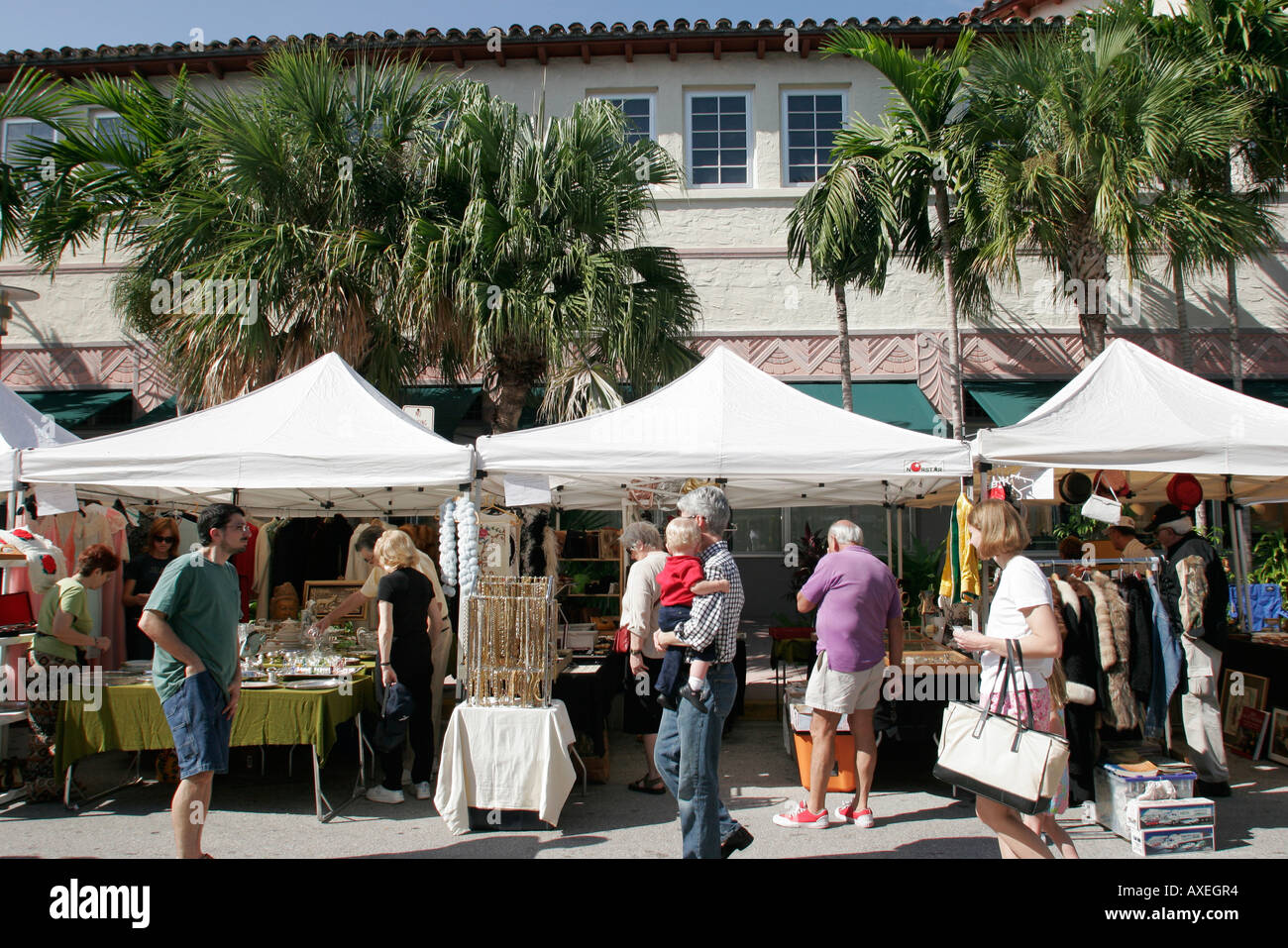 Miami Beach Florida,Lincoln Road Mall,Outdoor Antique and Collectibles ...