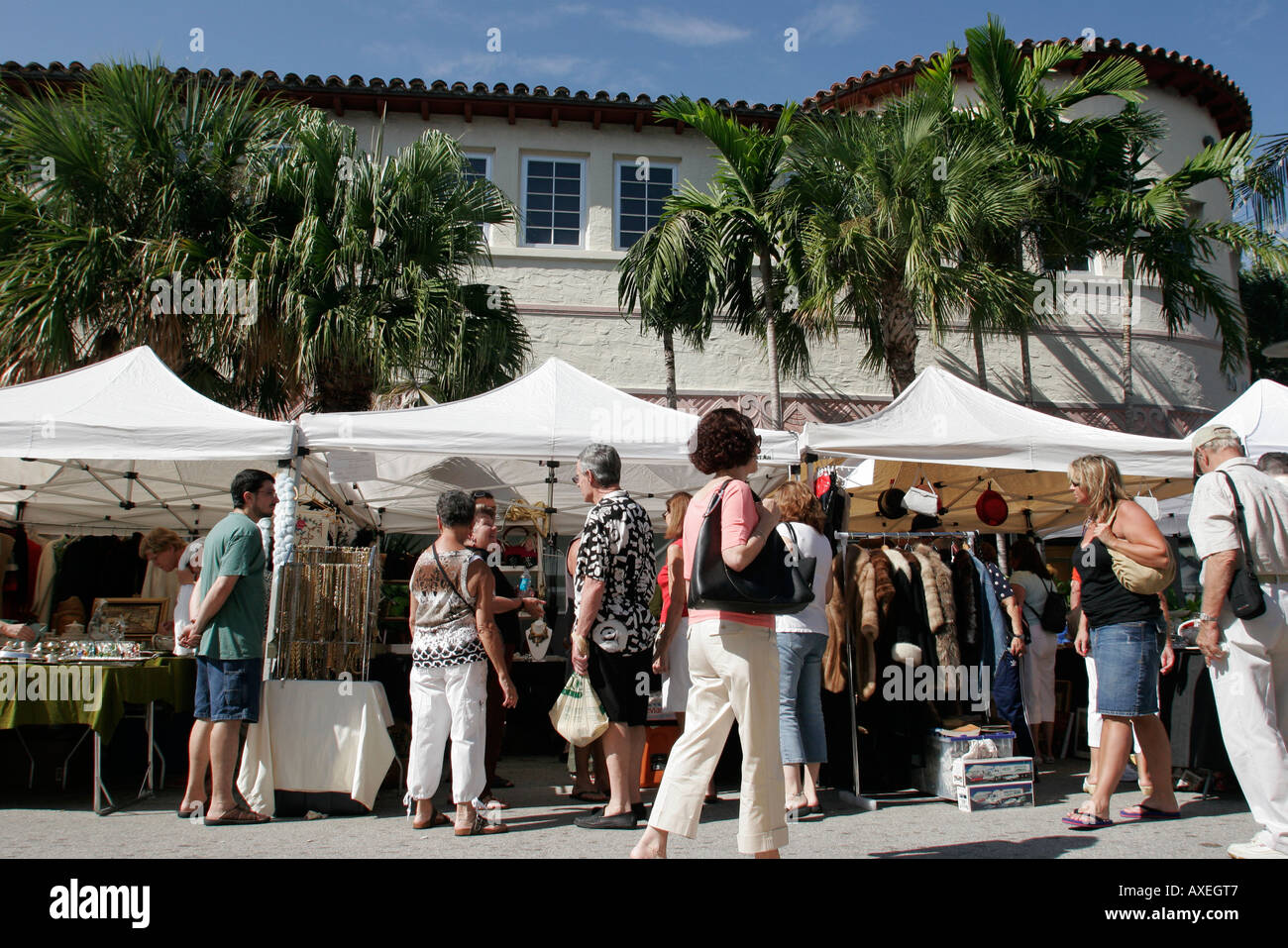 Miami Beach Florida,Lincoln Road Mall,Outdoor Antique and Collectibles ...