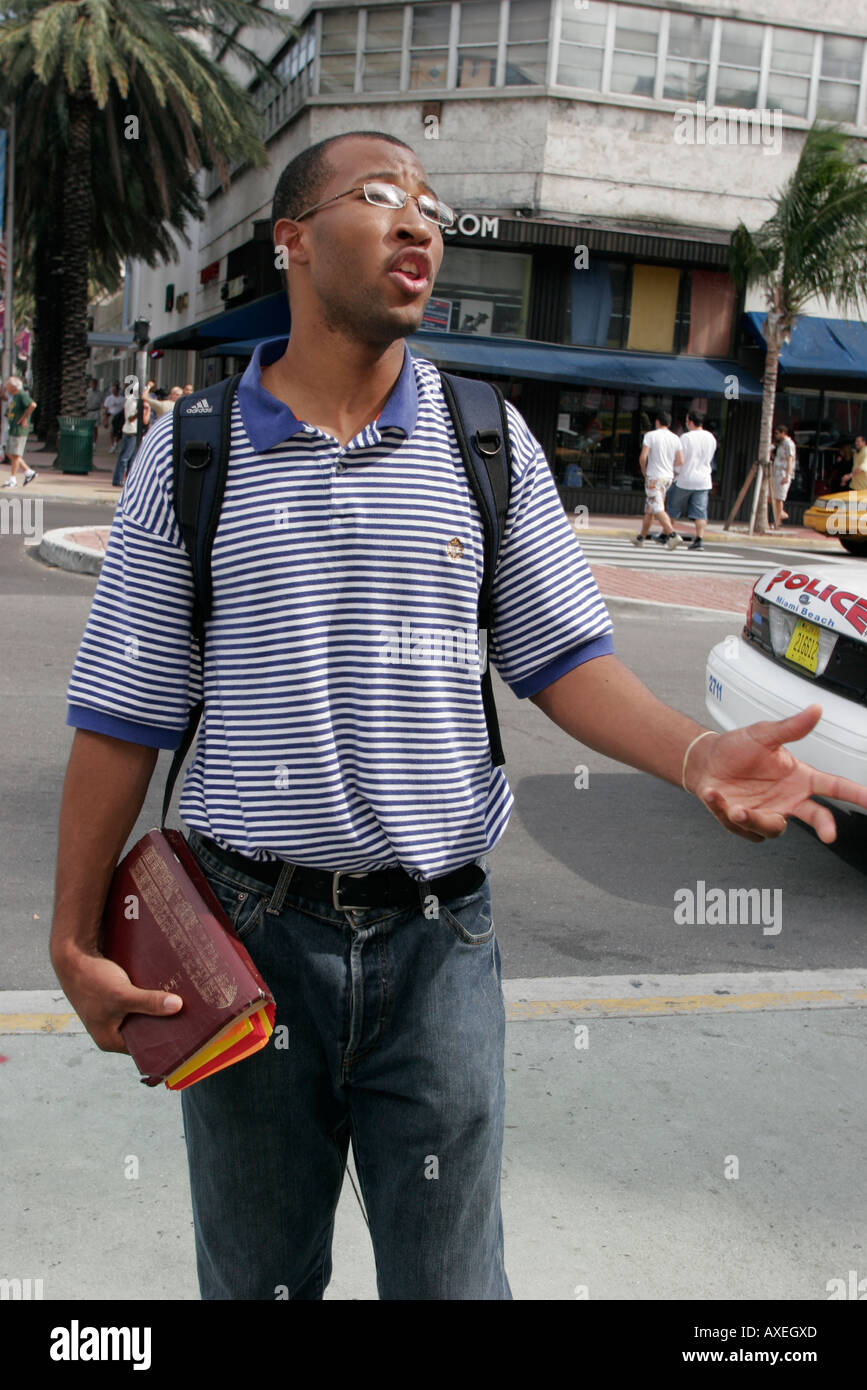 Miami Beach Florida,Lincoln Road Mall,Black Blacks African Africans ...