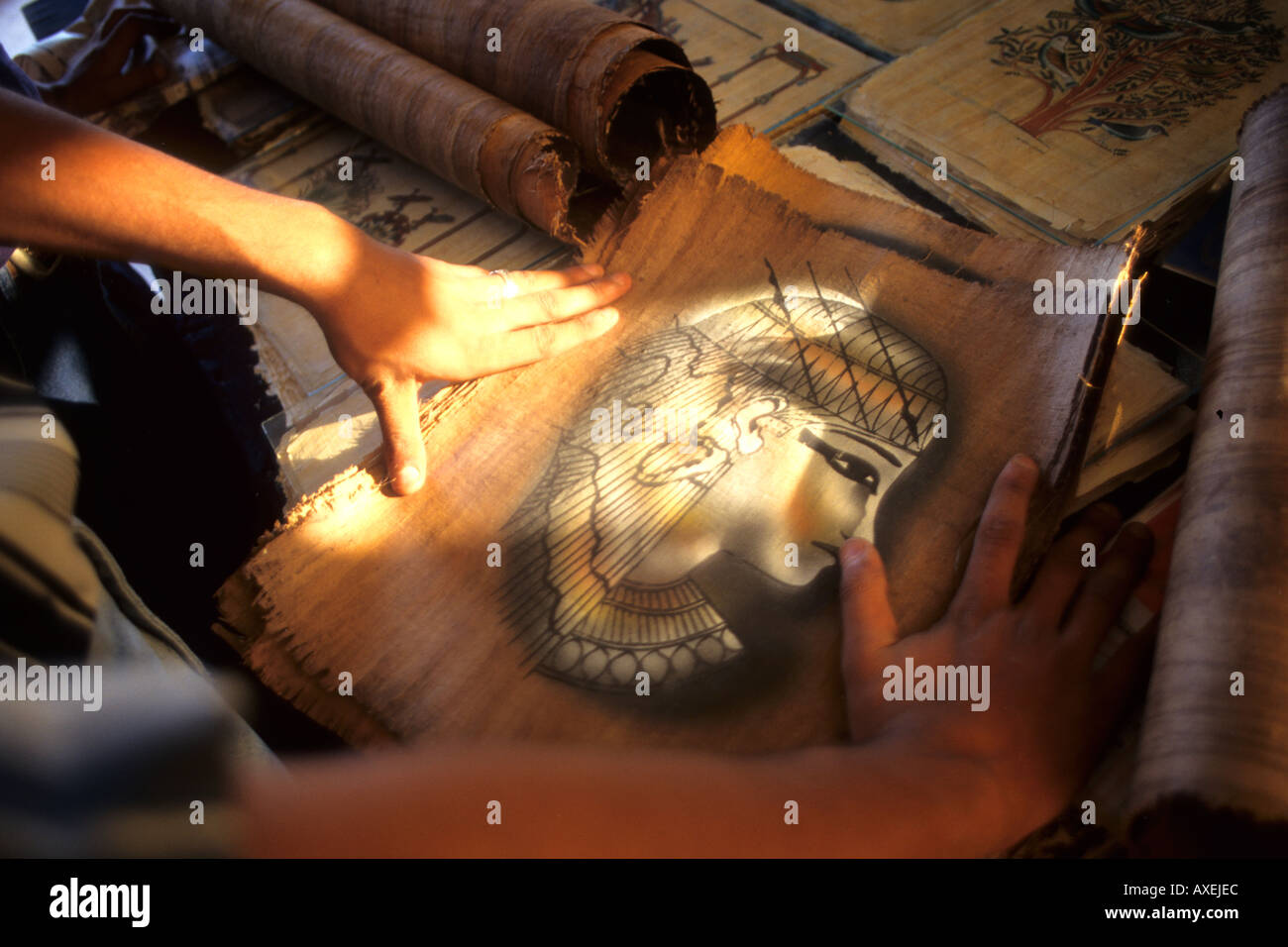 Papyrus Scroll Egypt High Resolution Stock Photography and Images - Alamy