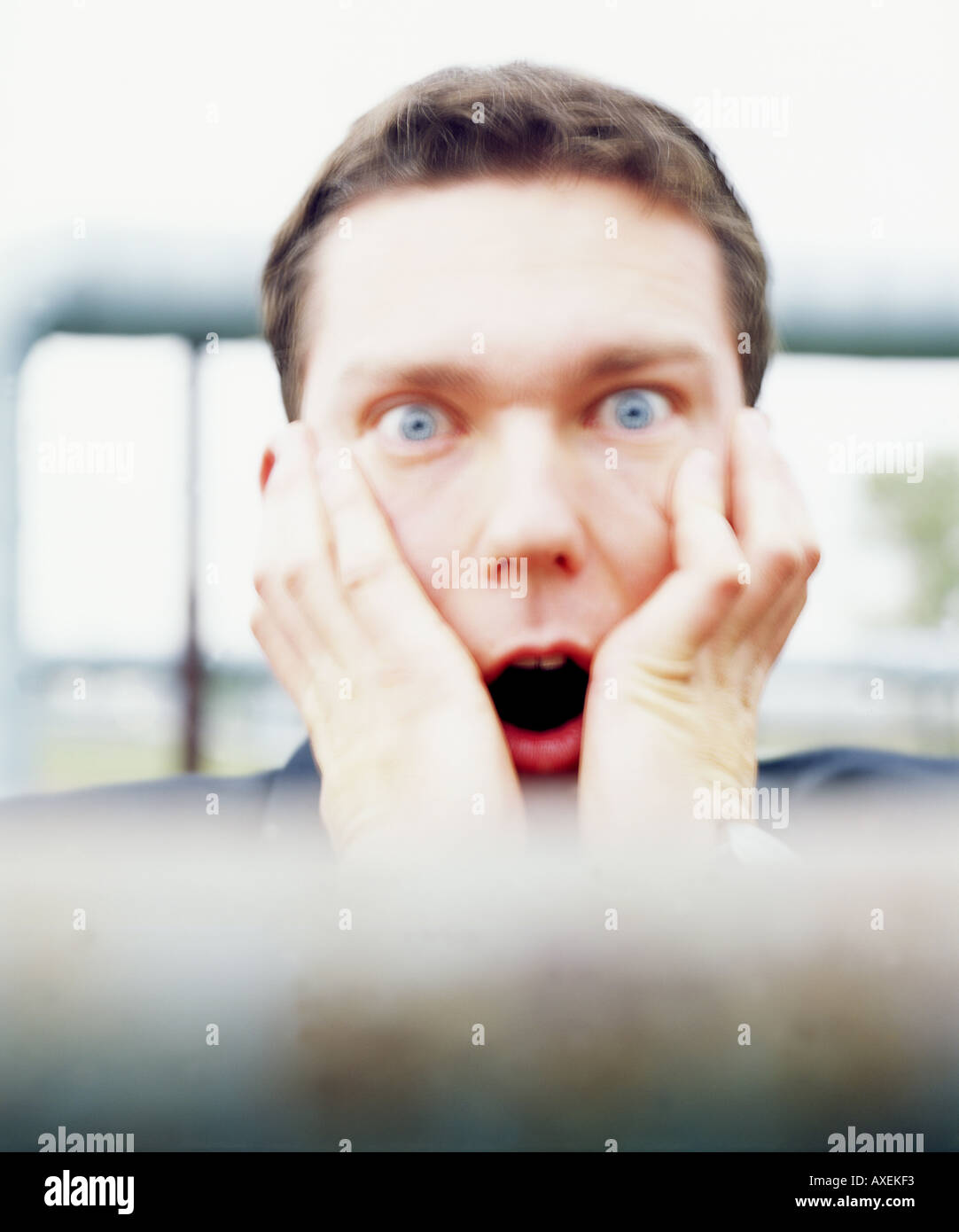 Fearful face hi-res stock photography and images - Alamy