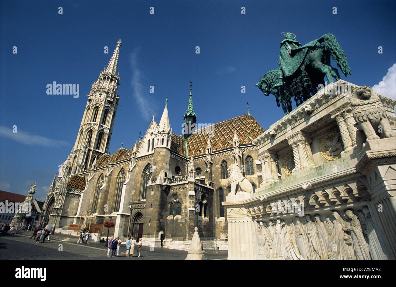 Matyas-templom (Matthias Church), Budapest (Hungary Stock Photo - Alamy